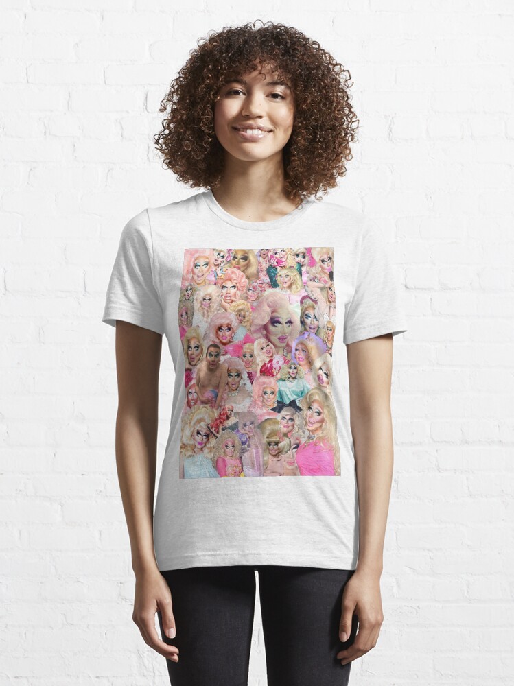 "Trixie Mattel Collage " T-shirt for Sale by memekween | Redbubble ...