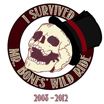 "Mr. Bones' Wild Ride" Essential T-Shirt for Sale by twosixninelabs ...