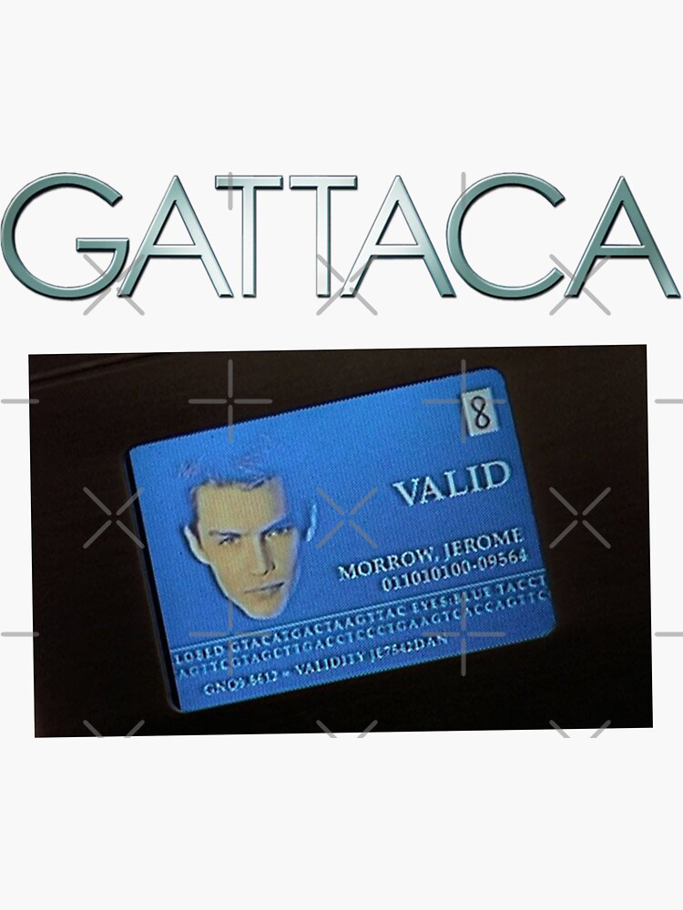 "Jerome Eugene - Gattaca" Sticker by nklostlotr | Redbubble