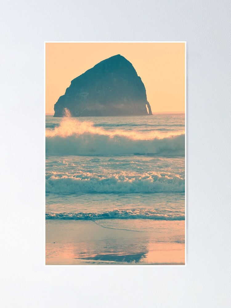 "HAYSTACK ROCK, CAPE KIWANDA - OREGON" Poster for Sale by Chipperfield ...