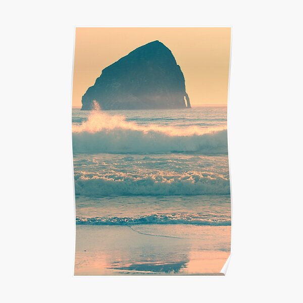 "HAYSTACK ROCK, CAPE KIWANDA - OREGON" Poster for Sale by Chipperfield ...