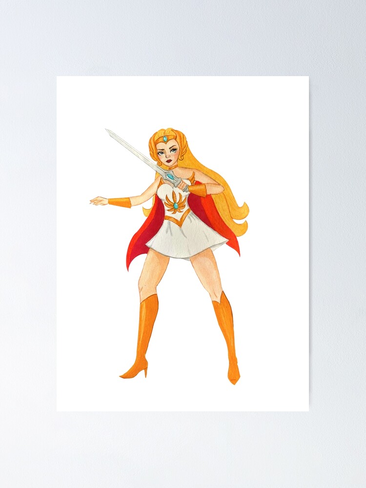 "She ra 80s" Poster for Sale by Drawsjuju | Redbubble