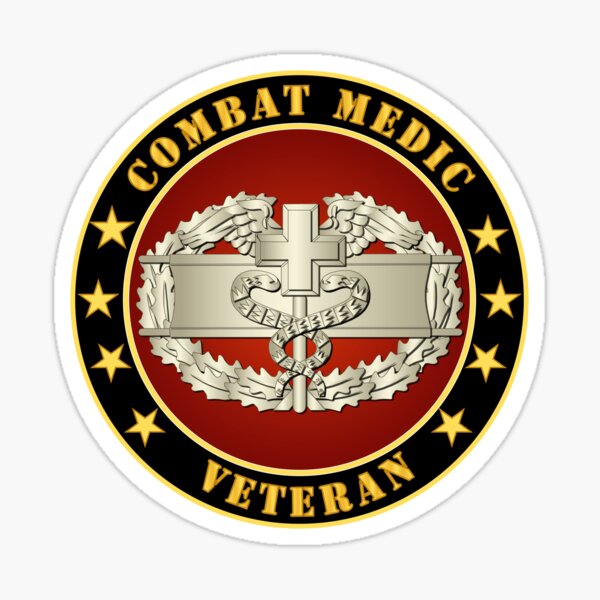 "Army - Combat Medic Veteran" Sticker for Sale by twix123844 | Redbubble