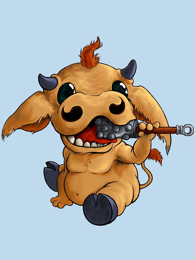 "Mytholore Baby Minotaur" Essential T-Shirt for Sale by PUDdesign ...