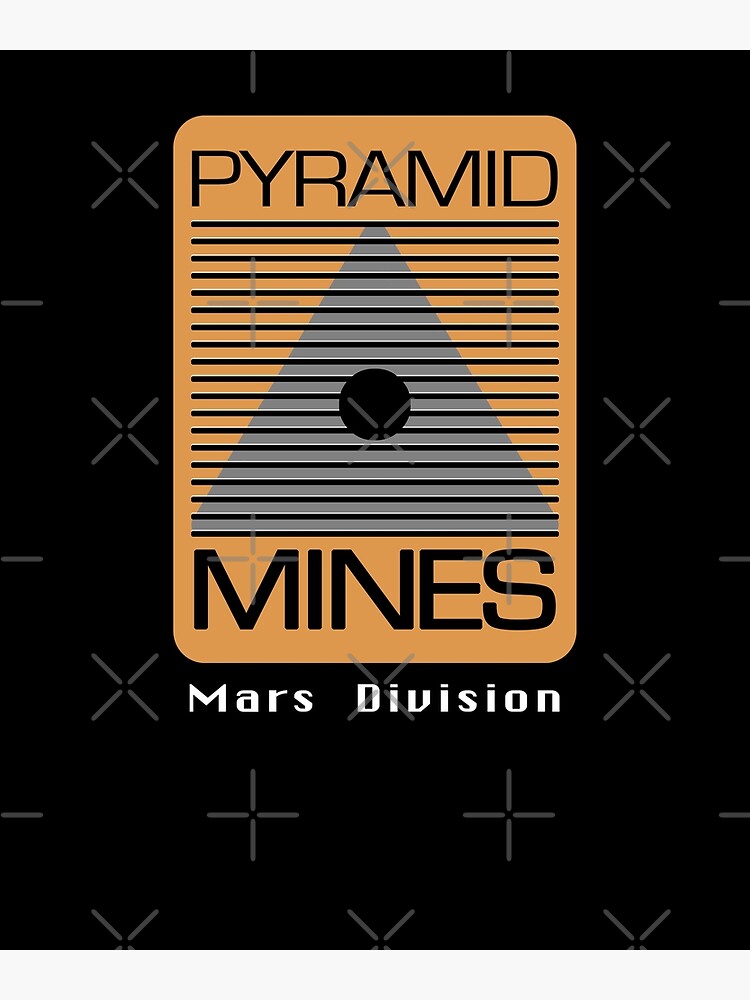 "Total Recall | Pyramid Mines Classic Movie" Poster for Sale by ...