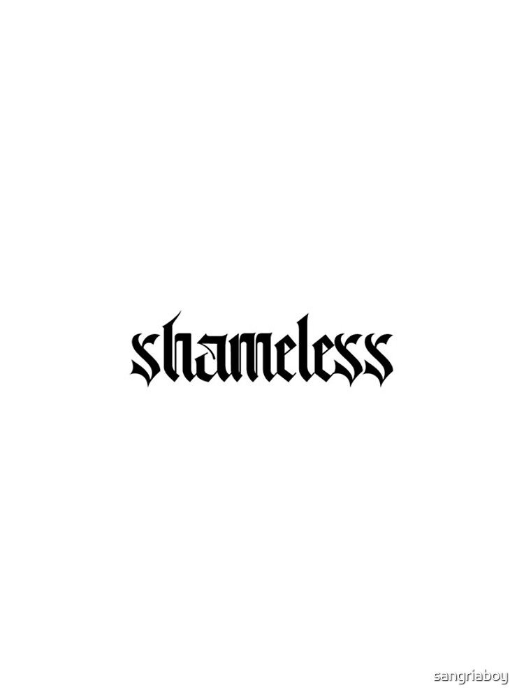 "Shameless - Camila *Correct Font*" iPhone Case for Sale by sangriaboy ...