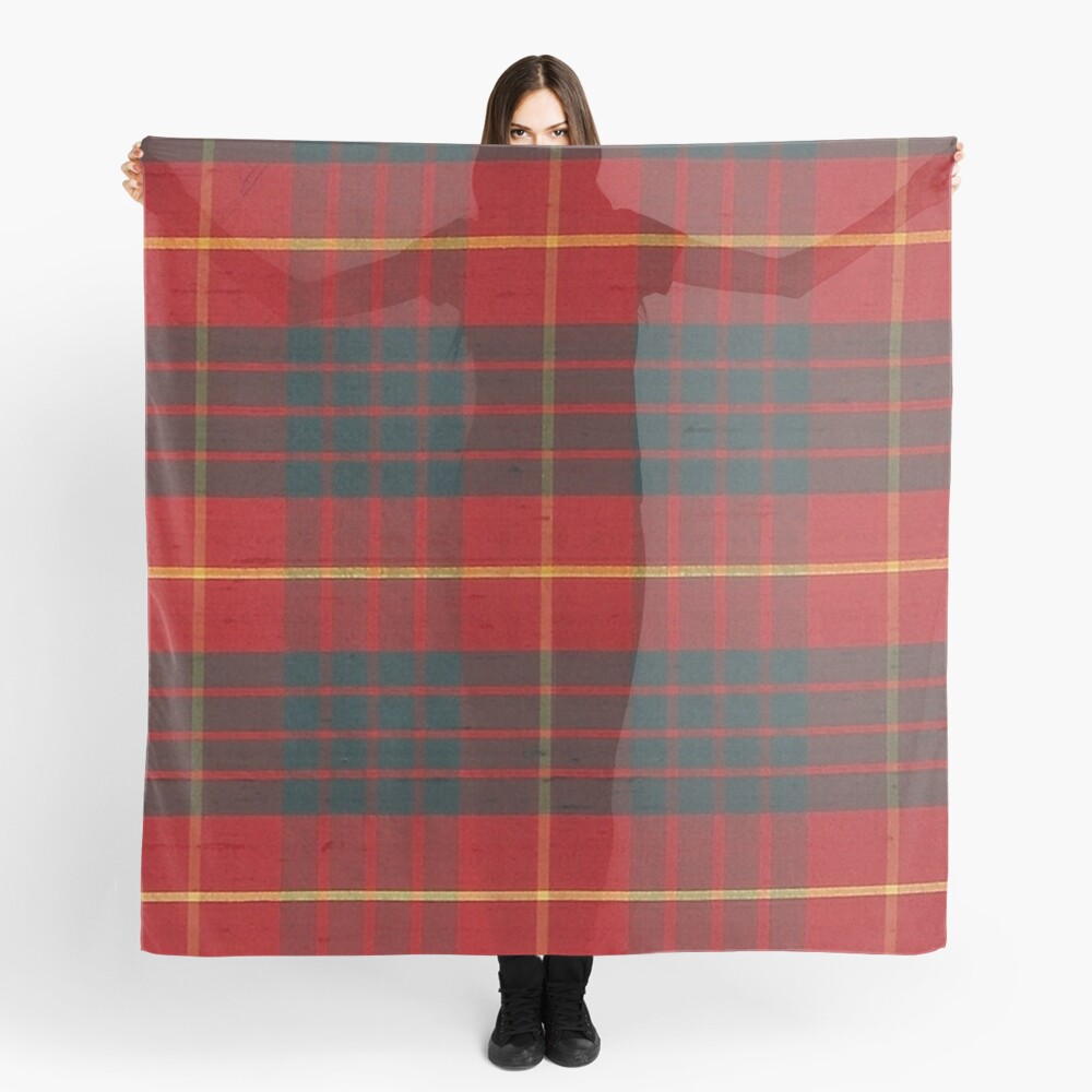 " CAMERON CLAN RED-GREEN SCOTTISH TARTAN PLAID " Scarf for Sale by ...