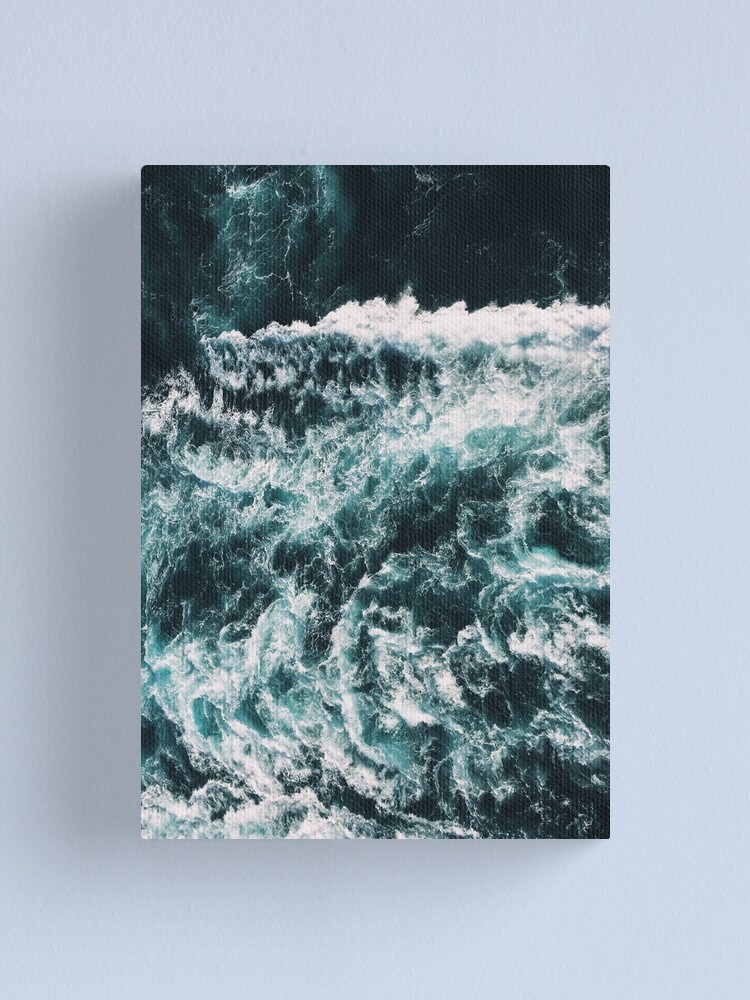 "Ocean Wave Print, Ocean Print, Coastal Wall Art, Minimalist Sea Print ...