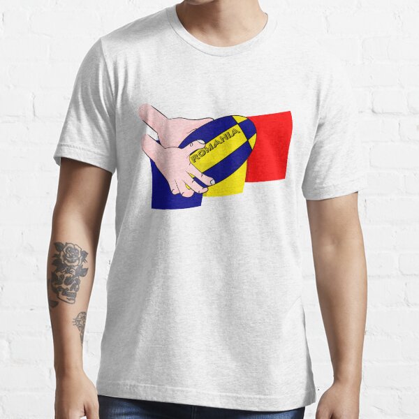 "Rugby Romania Flag" T-shirt for Sale by piedaydesigns | Redbubble ...