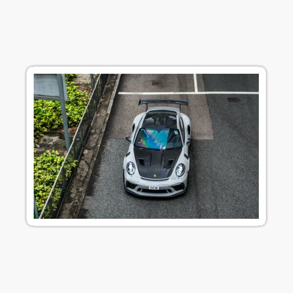 "911 (991.2) GT3RS Weissach Package" Sticker for Sale by ricoliu ...