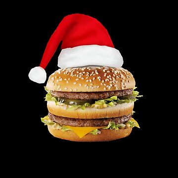 "Christmas Big Mac" Greeting Card for Sale by Ruby Moreno | Redbubble