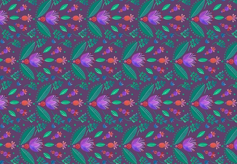"Kurbits Pattern - Balance - Scandinavian Folk Art" by ToiledeLina ...