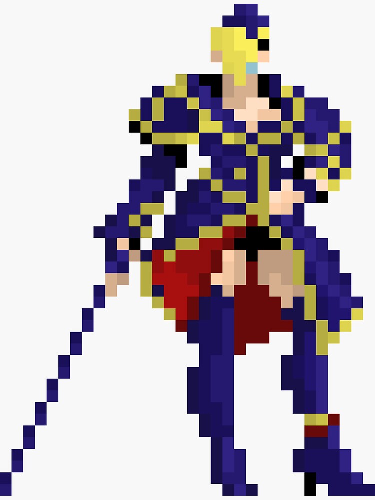 "Hawk pixelart" Sticker for Sale by K-JAW | Redbubble