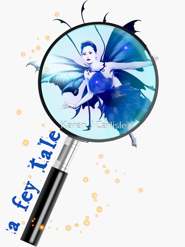 "A Fey Tale" Sticker for Sale by katdb | Redbubble