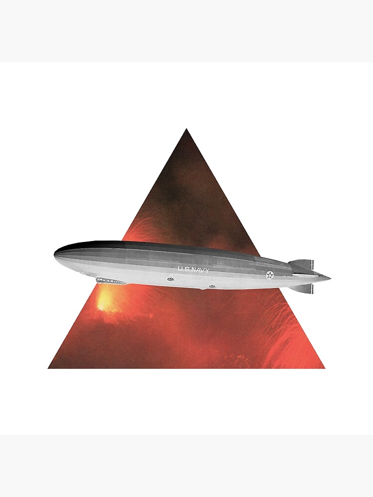 "pink zeppelin" Poster by mikhailsalles | Redbubble