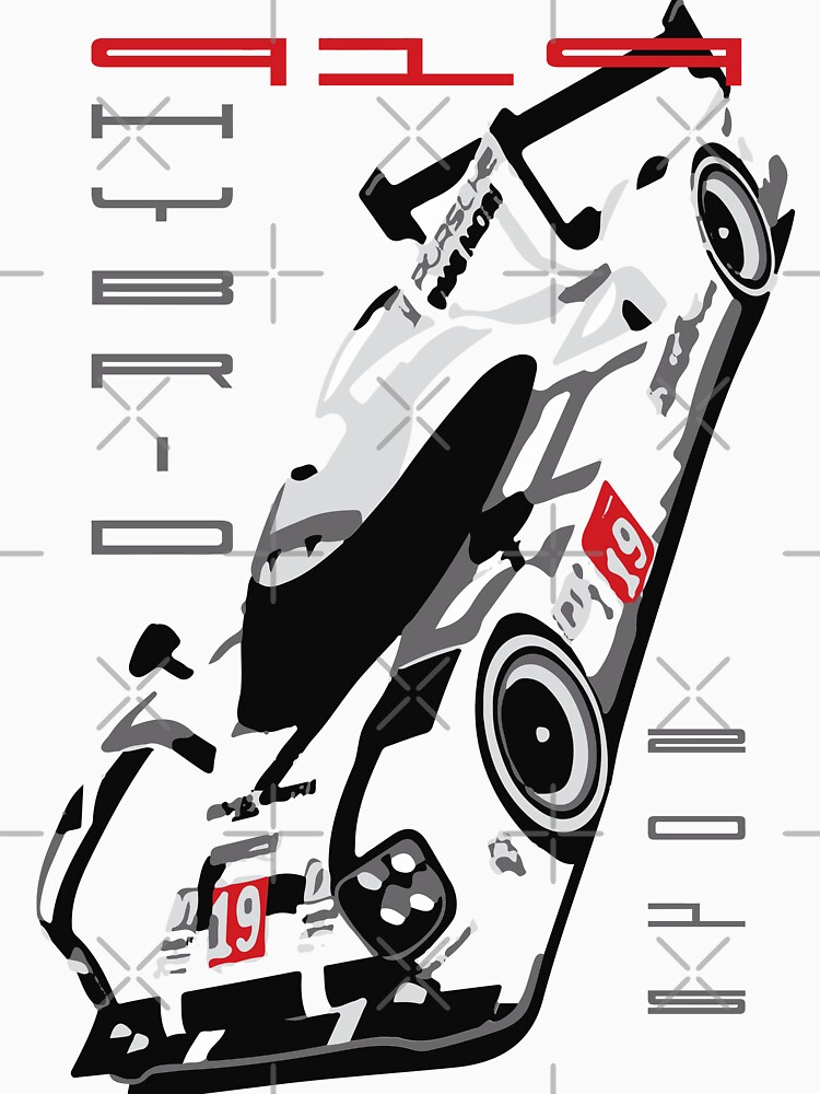 "2015 919 Hybrid LMP Race Car" T-shirt for Sale by FromThe8Tees ...