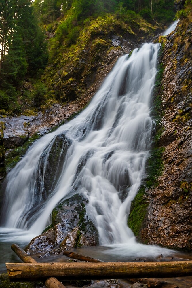 "Cascada Valul Miresei, Romania" by PeterCseke | Redbubble