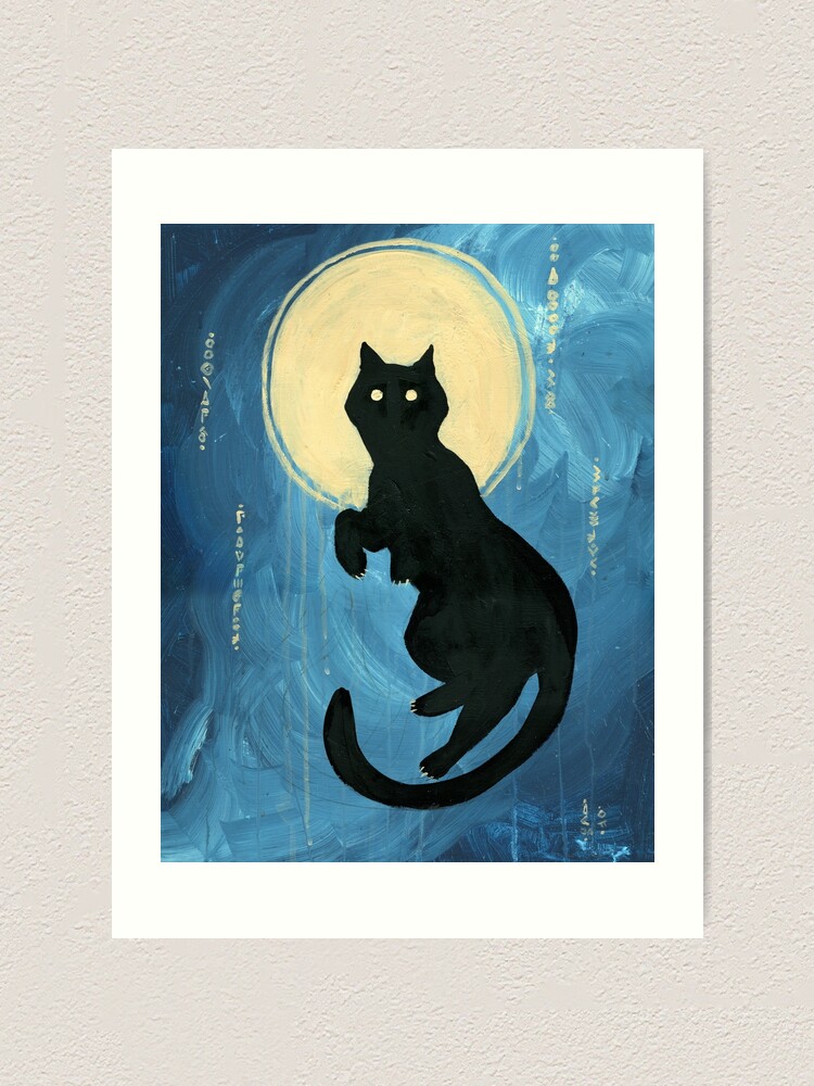 "Void Cat" Art Print for Sale by Teabladez | Redbubble