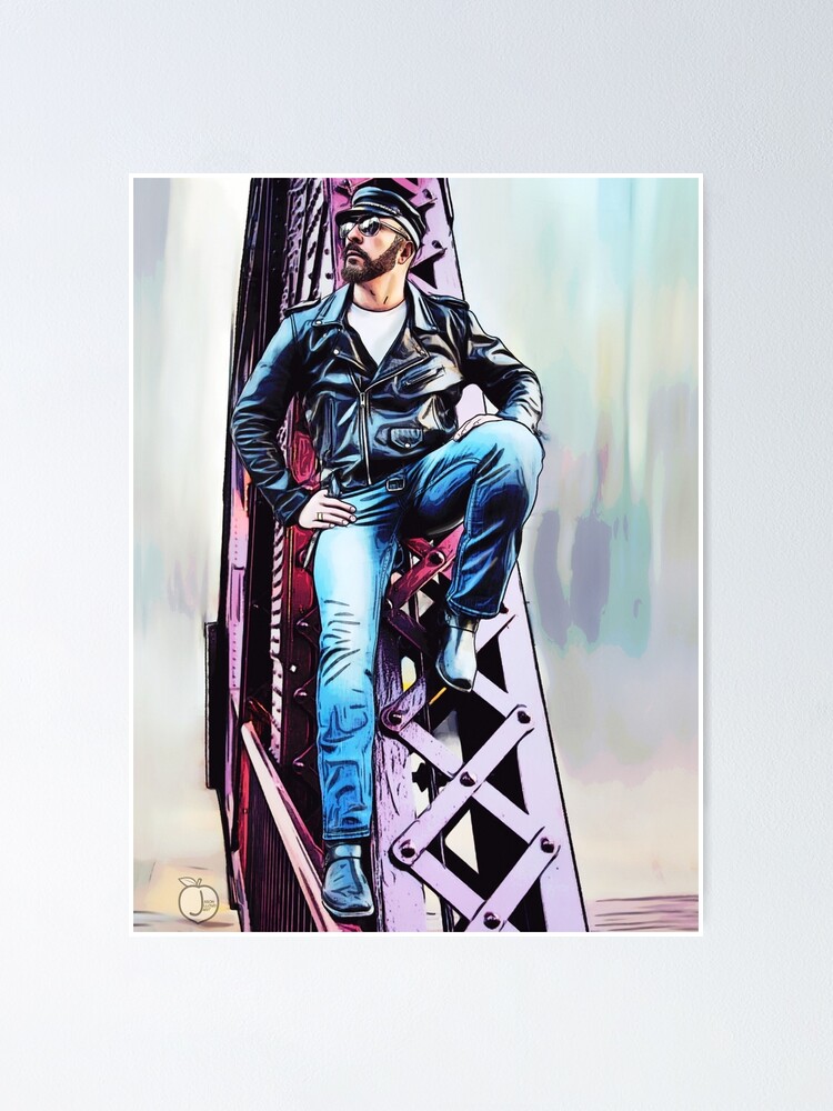 "Cool Leather" Poster for Sale by JasonLloyd | Redbubble