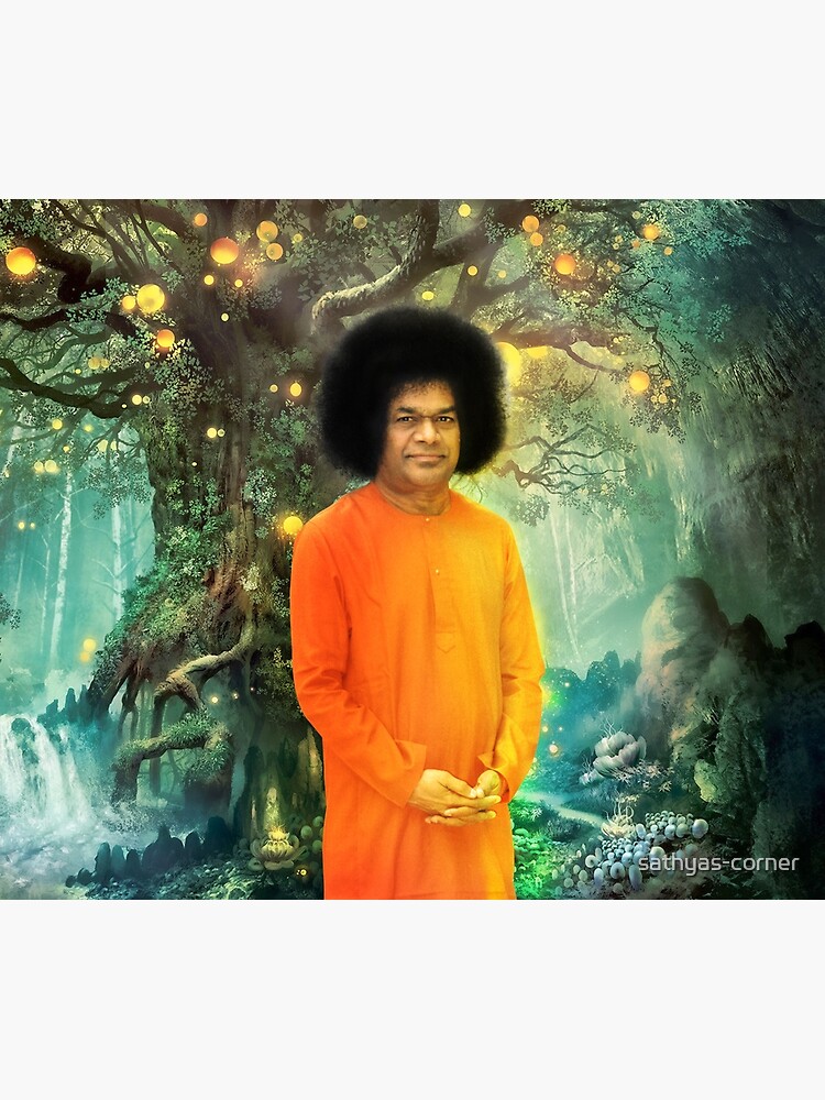 "Sathya Sai - 2 | Sathya's Corner" Art Print by sathyas-corner | Redbubble