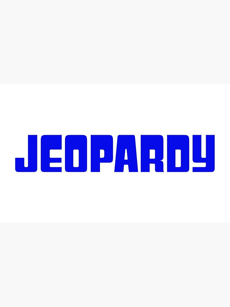 "Jeopardy!" Coffee Mug by katzj2 | Redbubble