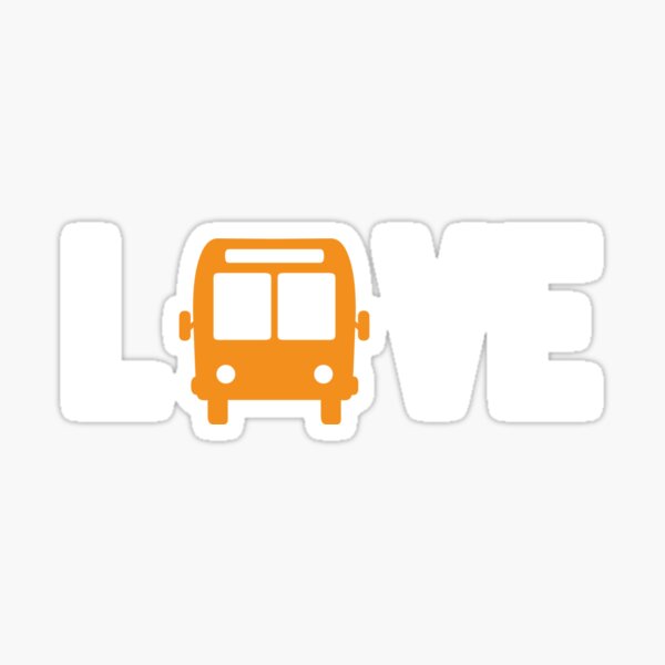 "Love Transit" Sticker for Sale by coloradotransit | Redbubble