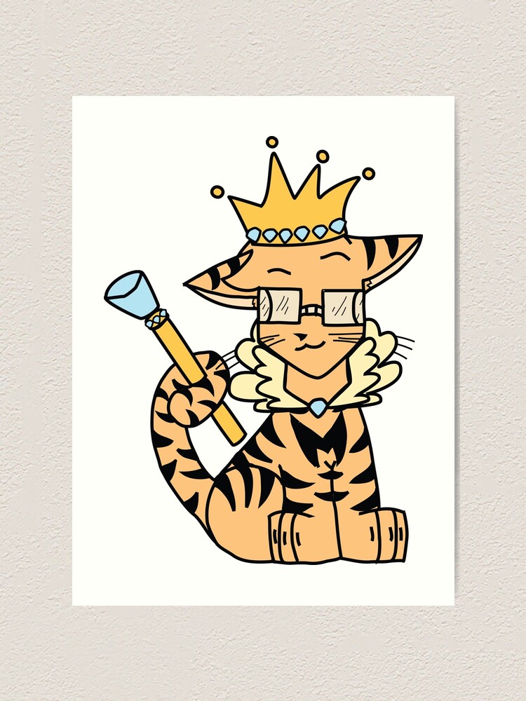 "Royal Tiger Logo" Art Print by sapostrophebach | Redbubble