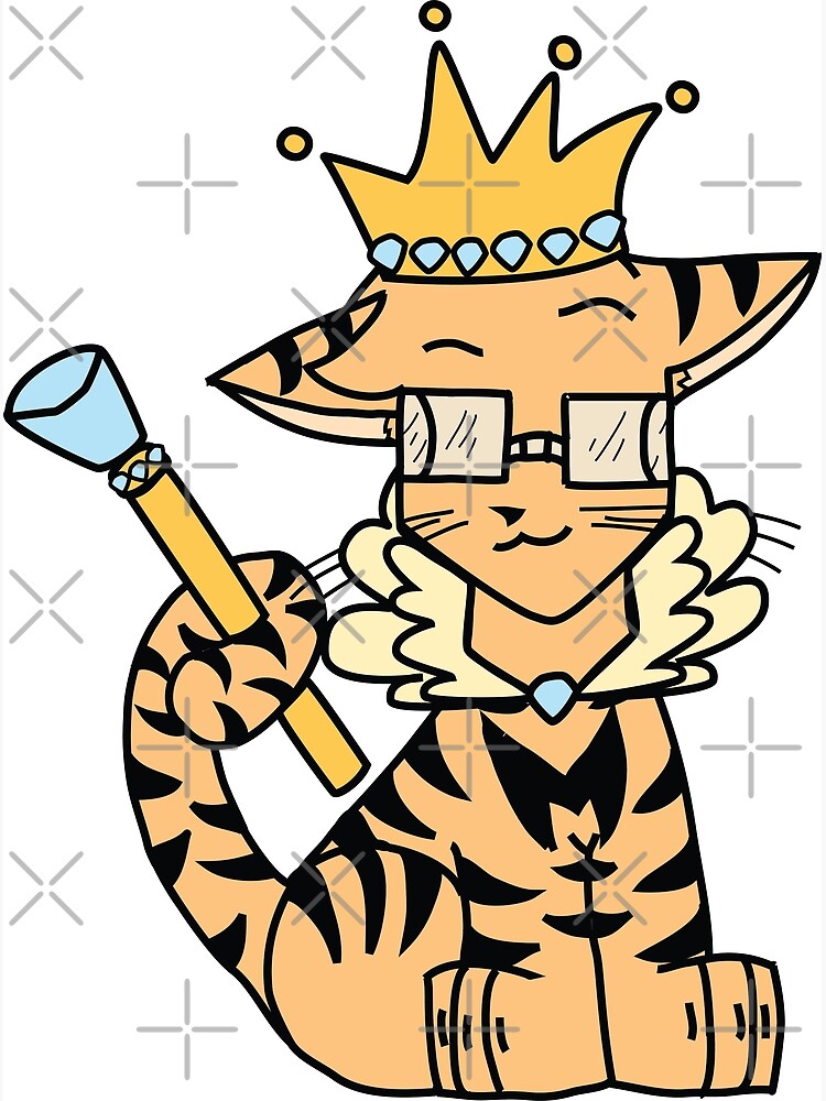 "Royal Tiger Logo" Art Print by sapostrophebach | Redbubble