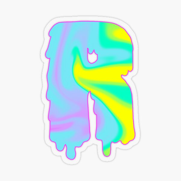 Letter R Holographic Stickers | Redbubble