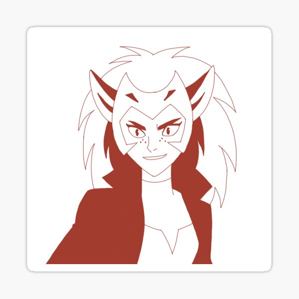 "Catra from She-Ra and the Princesses of Power" Sticker for Sale by ...