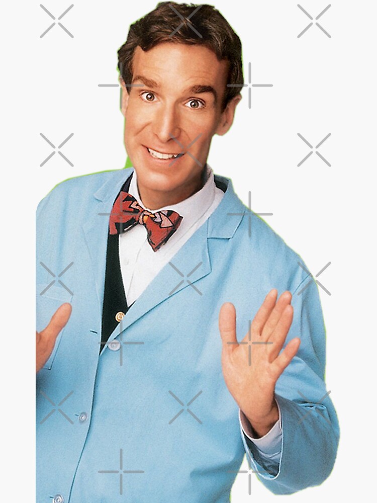 "Bill nye the science guy " Sticker for Sale by Karissss | Redbubble