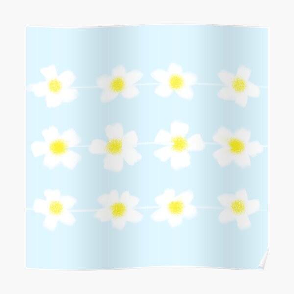 "Daisy chain" Poster by nikkileon3 | Redbubble