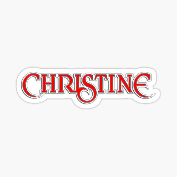 Christine Stickers | Redbubble