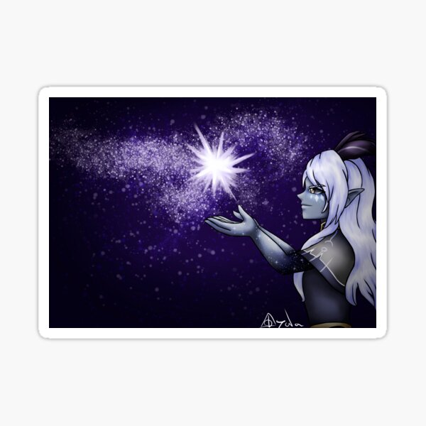 "Midnight Star" Sticker by jewishice-queen | Redbubble