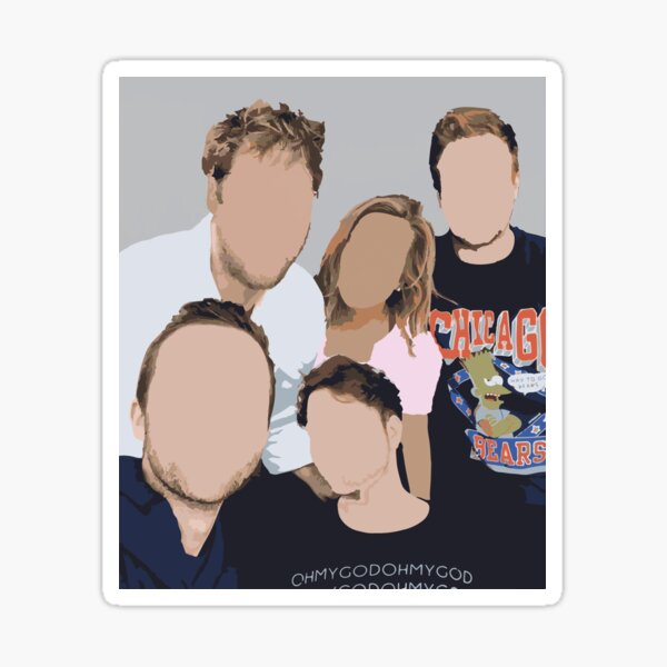 "Shane and friends" Sticker by akirasaito- | Redbubble