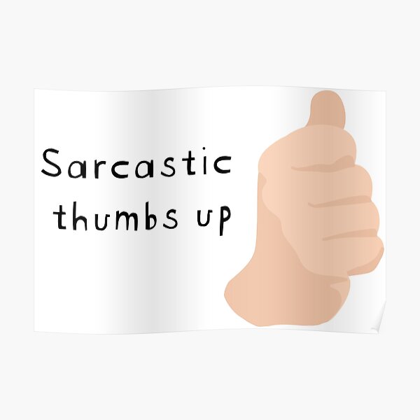 "Lando Norris - Sarcastic thumbs up - F1" Poster for Sale by ...