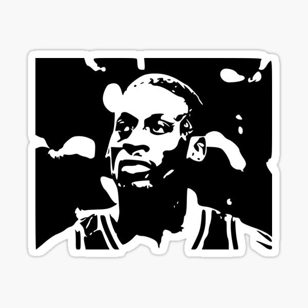 "Rodman" Sticker for Sale by sertii | Redbubble