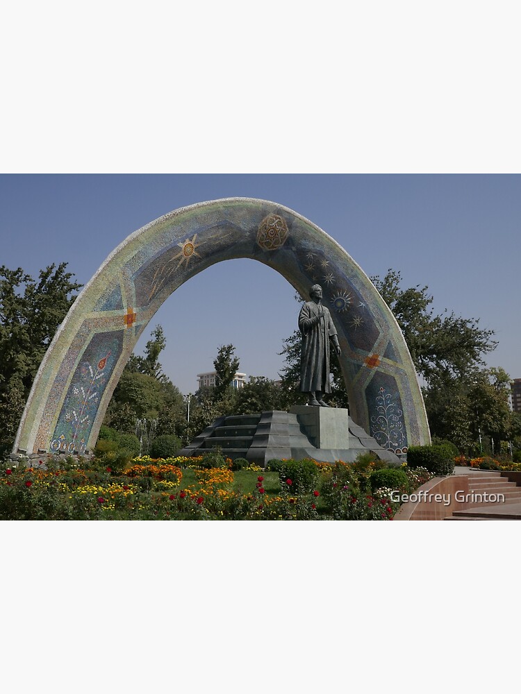 "Monument of Abu Abdullah Jafar ibn Mohammad Rudaki, Dushanbe ...