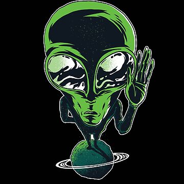 "Alien alien greetings" Posterundefined by DerSenat | Redbubble