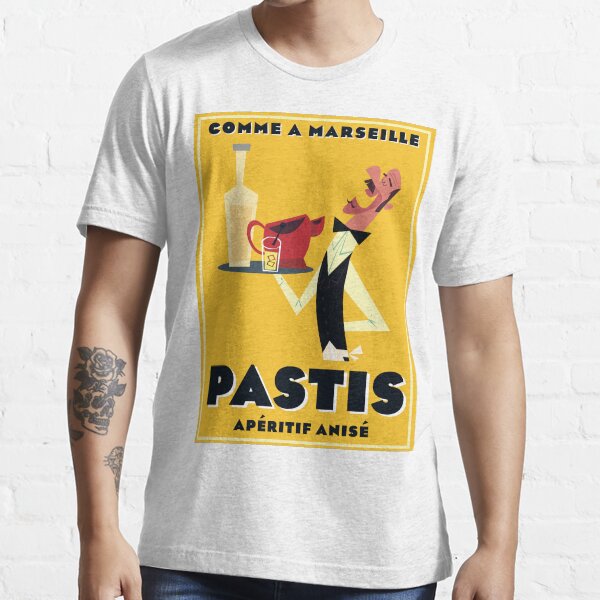 "Pastis poster" T-shirt for Sale by GAGodel | Redbubble | pastis t ...