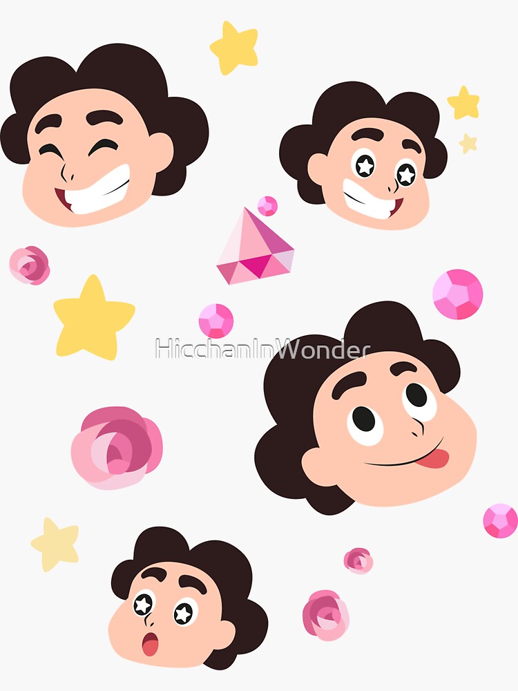 "Diamonds & Stars" Sticker for Sale by HicchanInWonder | Redbubble