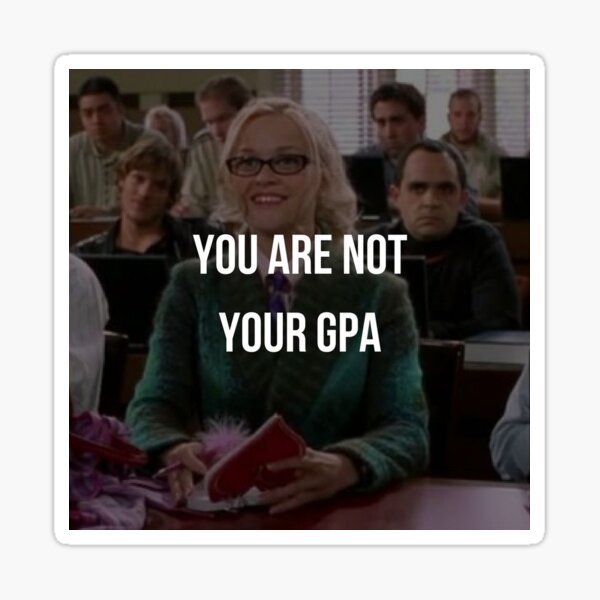 "gpa" Sticker by woahitspiper | Redbubble