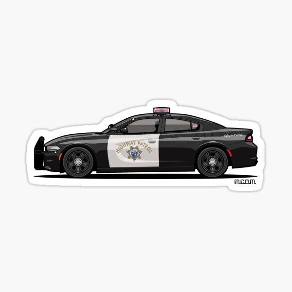 California Highway Patrol Stickers | Redbubble