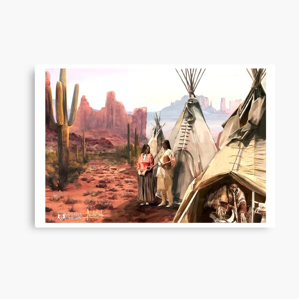 Tipi Canvas Prints | Redbubble