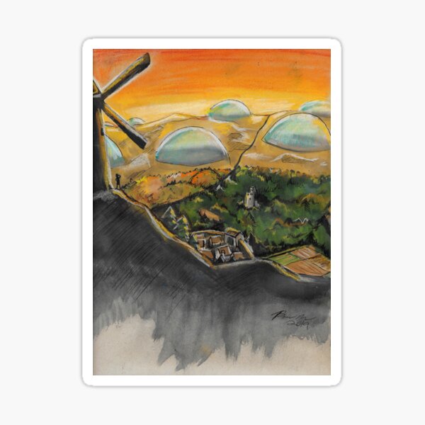 "The End" Sticker by MadamePirate | Redbubble