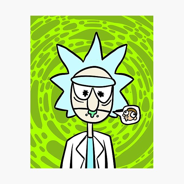 Rick and Morty Photographic Print | Redbubble