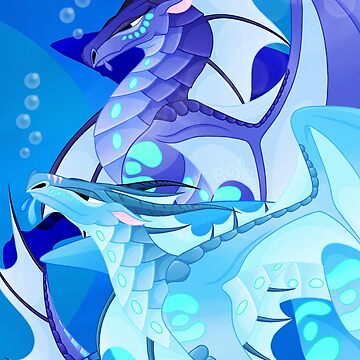 "Wings of Fire - Tsunami & Riptide" Long T-Shirt for Sale by giratina13 ...