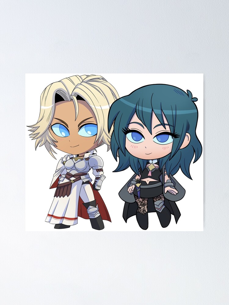 "Catherine and Byleth (F!Byleth) - Fire Emblem Three Houses - Chibi ...
