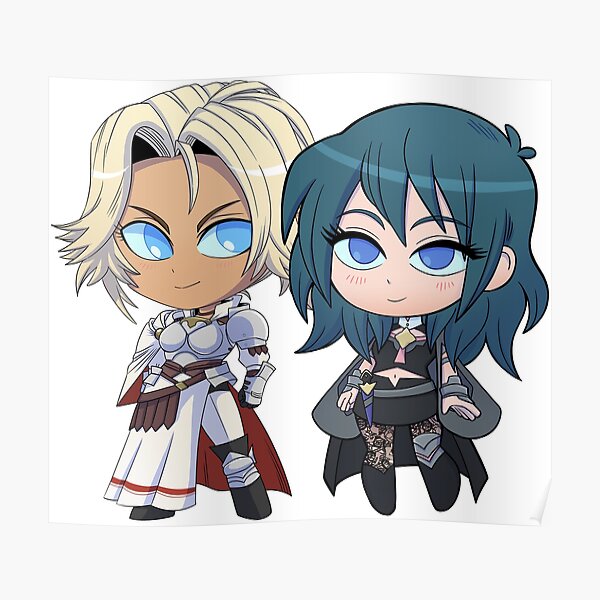 "Catherine and Byleth (F!Byleth) - Fire Emblem Three Houses - Chibi ...
