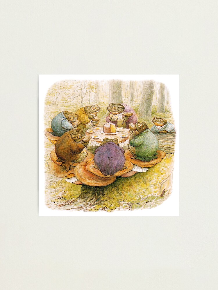 "Beatrix Potter - Toads Tea Party " Photographic Print by ...